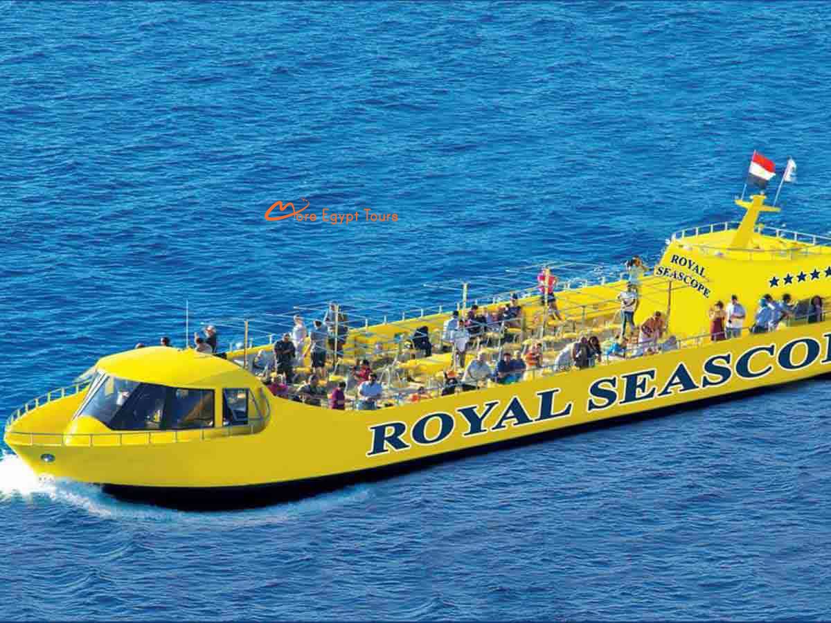Royal Sea Scope Hurghada – Glass Bottom Boat Trip to Red Sea